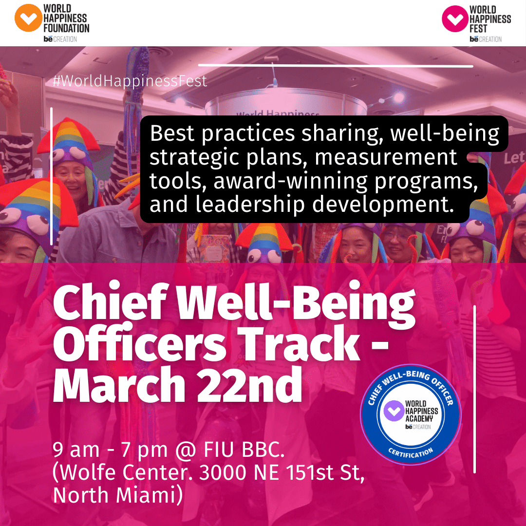 Elevate your impact. Join the Chief Well-Being Officers Track at FIU ...