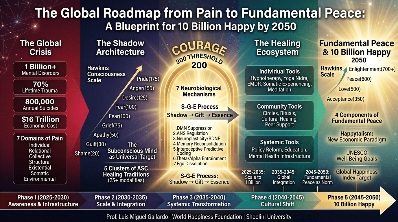 The Global Roadmap from Pain to Fundamental Peace: A Blueprint for 10 ...